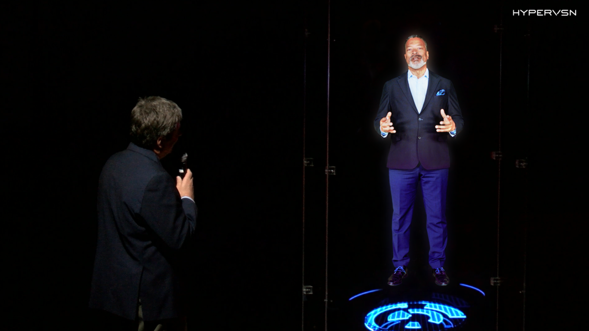 HYPERVSN’s Live Holographic 3D Stream featuring ISE’s Michael Blackman - AV News